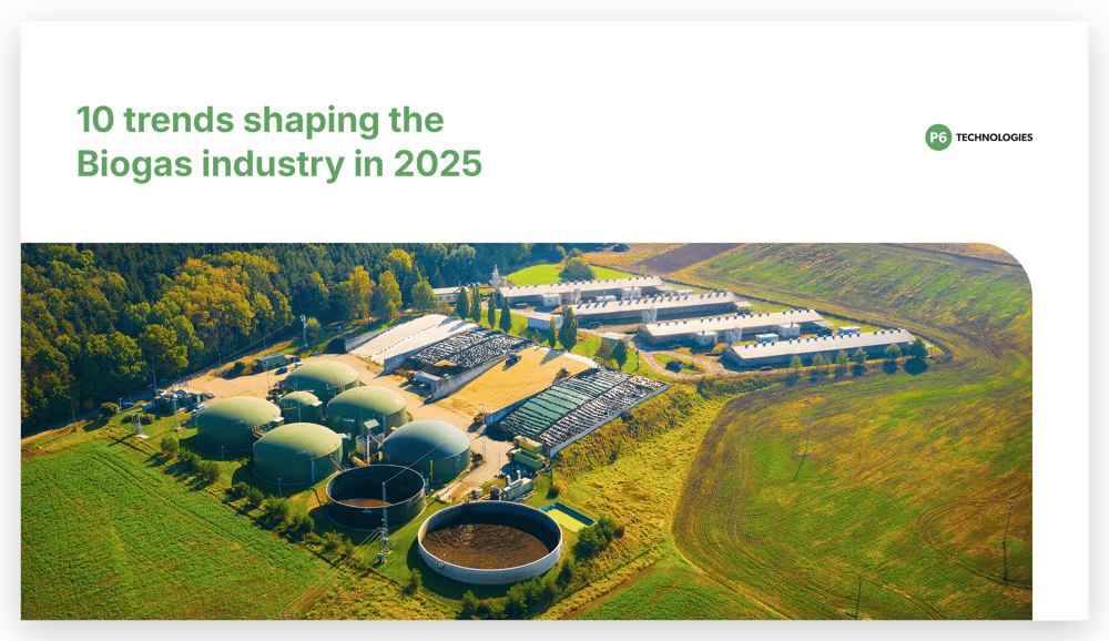 [eBook] Biogas trends for 2025 | P6 Technologies