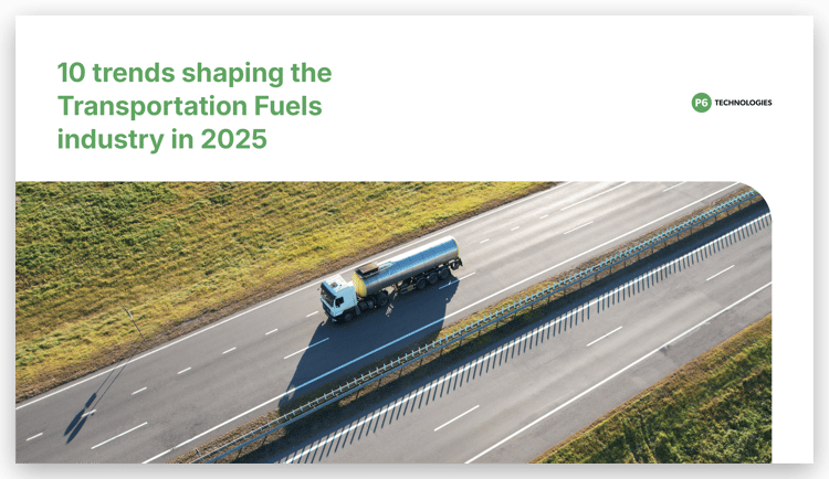 [eBook] Transportation Fuels trends for 2025 | P6 Technologies